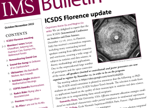 Institute of Mathematical Statistics | Latest IMS Bulletin
